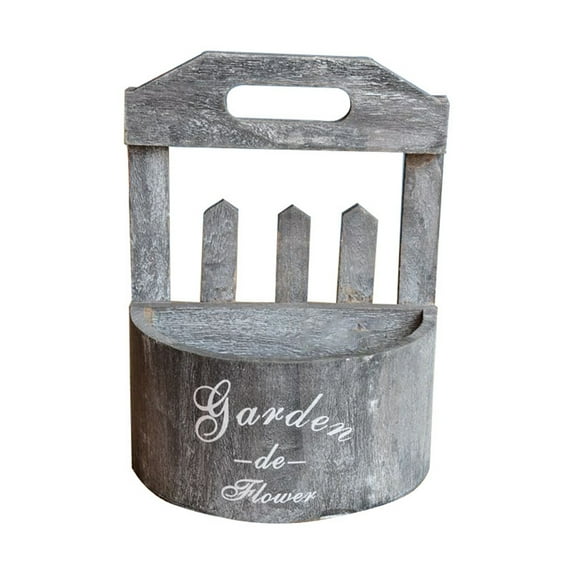 erfcxs Rural Retro Wall Mounted Flower Pots Flower Flower Racks Wall ...