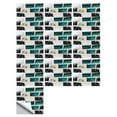 erfcxs Self Adhesive 3D Tile Stickers 10 Sheets Kitchen Bathroom Wall ...