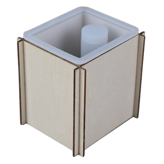 erfcxs Shape Silicone Candle Holder for Epoxy Resin Art Desk Ornament ...