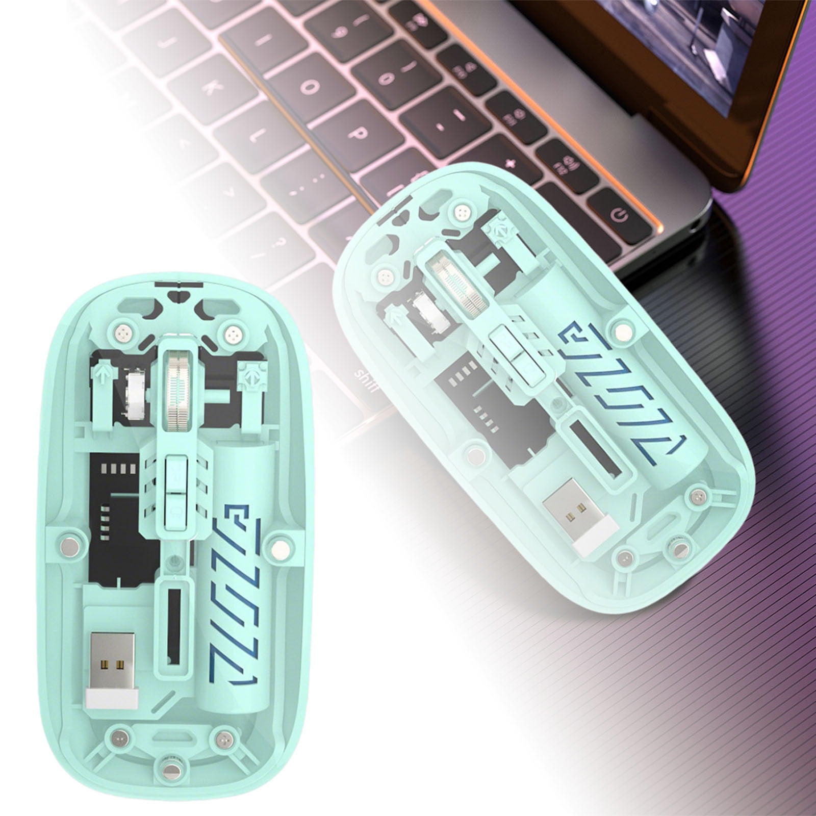erfcxs Silent Wireless Ergonomic Quiet Click Design For And Travel ...