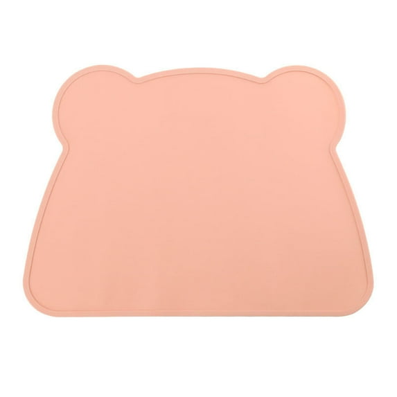 erfcxs Silicon Cat Food Mat Non Feeding Tray With Raised Edge For Easy ...