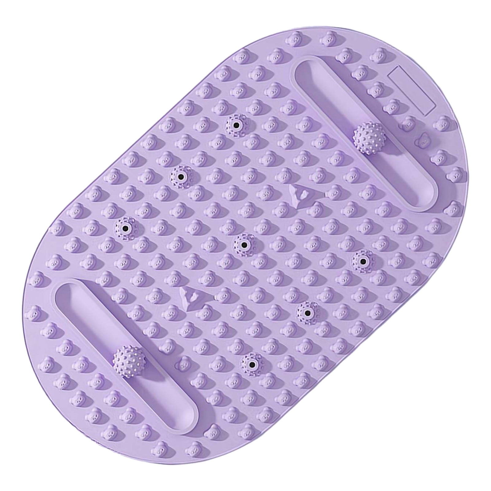erfcxs Silicone Massage Mat Double Relaxation Pad Portable Relaxation ...