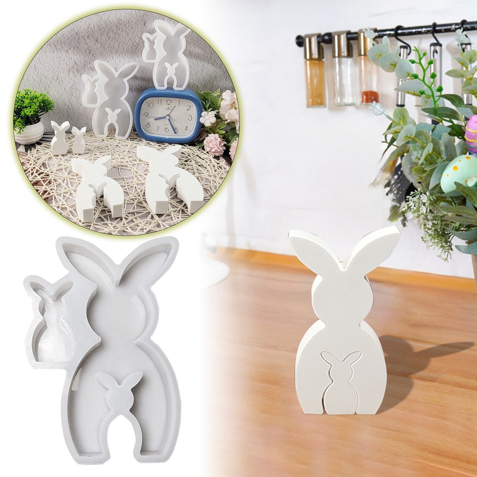 erfcxs Silicone Moulds Easter Moulds Silicone Moulds Easter Bunny ...