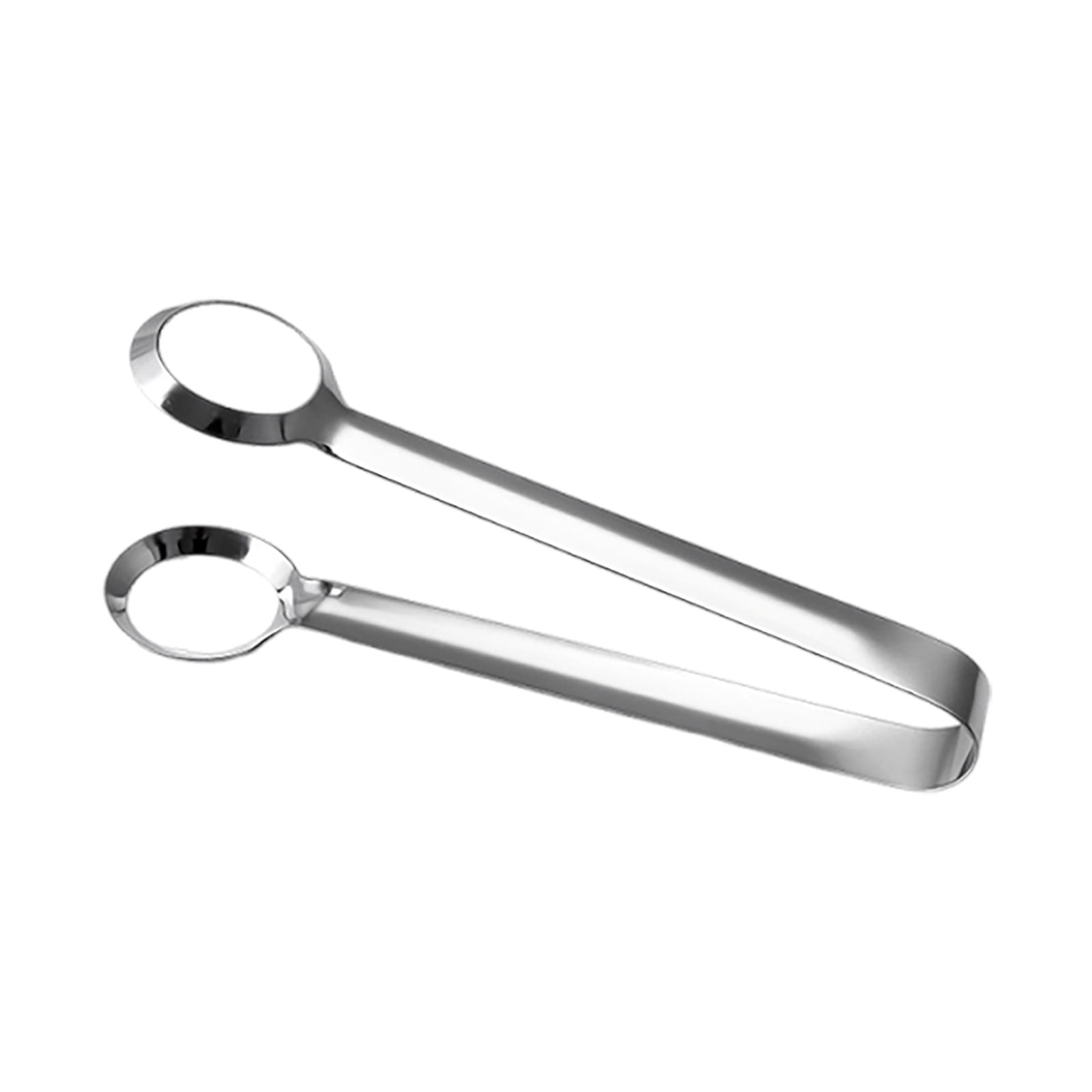 erfcxs Silver Egg Serving Tongs Multifunctional Kitchen Food Clip ...