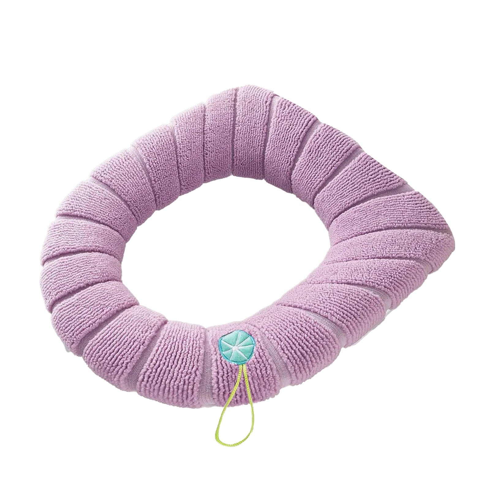 erfcxs Soft Bathroom Toilet Seat Mat Stretchable Easy To Fit Cushioned ...