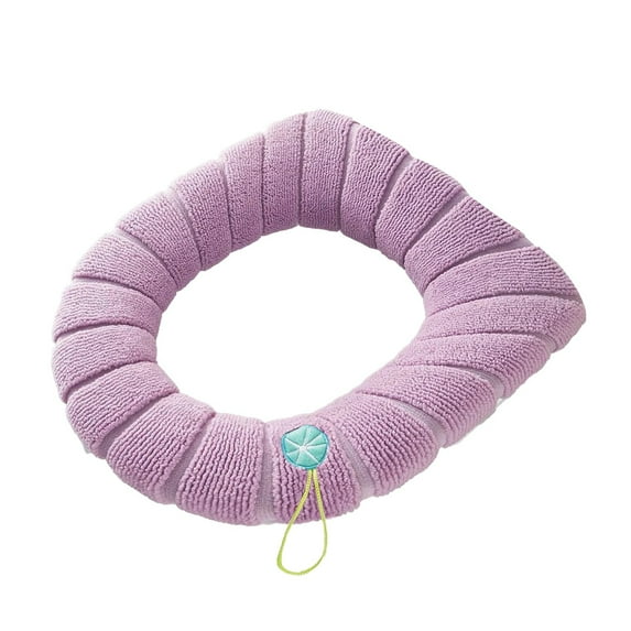 erfcxs Soft Bathroom Toilet Seat Mat Stretchable Easy To Fit Cushioned ...