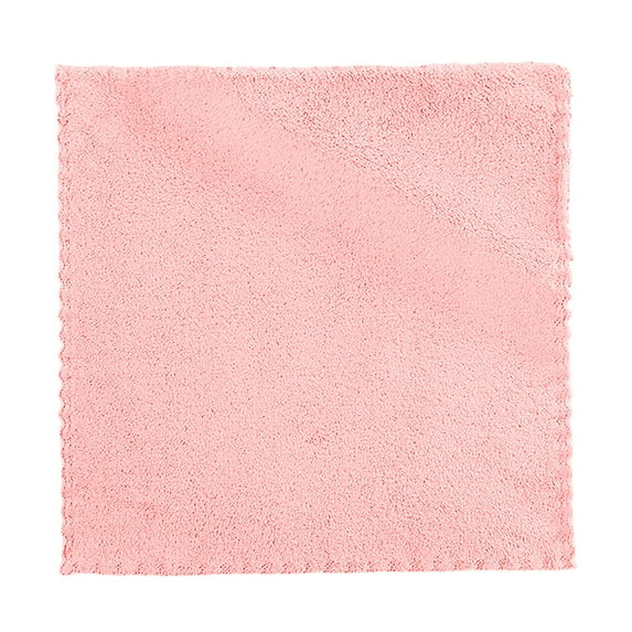 erfcxs Soft Coral Baby Towel 25x25cm Kids Handkerchief For Absorbent ...