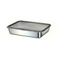 erfcxs Stainless Steel Food Storage Containers With Secure Black Lids ...