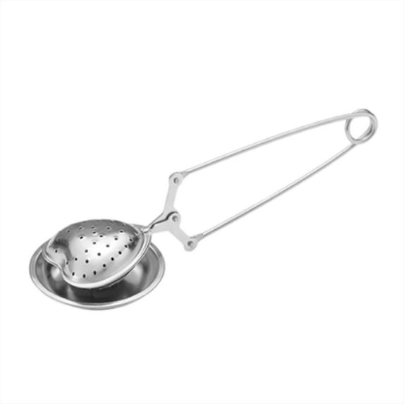 erfcxs Stainless Steel Heart Shaped Tea Filter Tea Infuser Suitable For ...