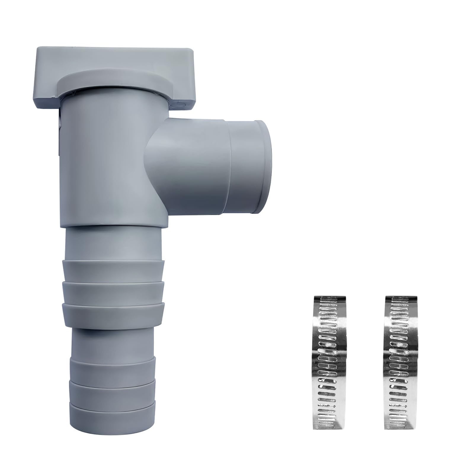 erfcxs Swimming Pool Double Split Hose Plunger Shut Off with 32 and ...