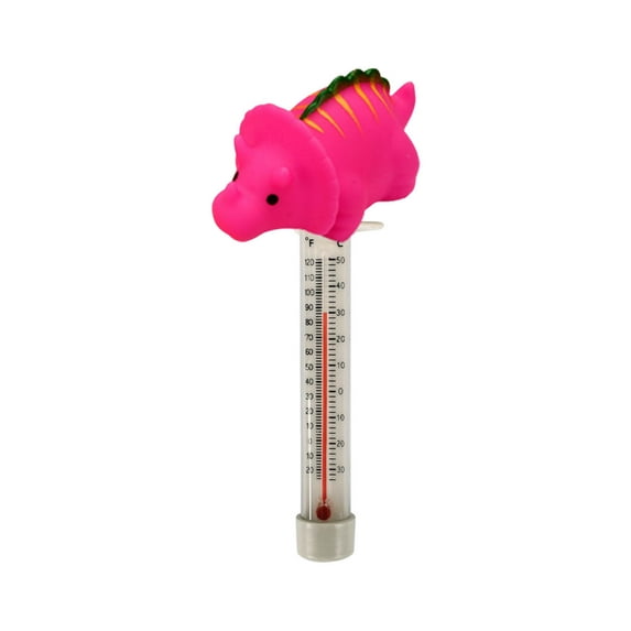erfcxs Swimming Pool Float Temperature Gauge Cartoon Dinosaur World ...