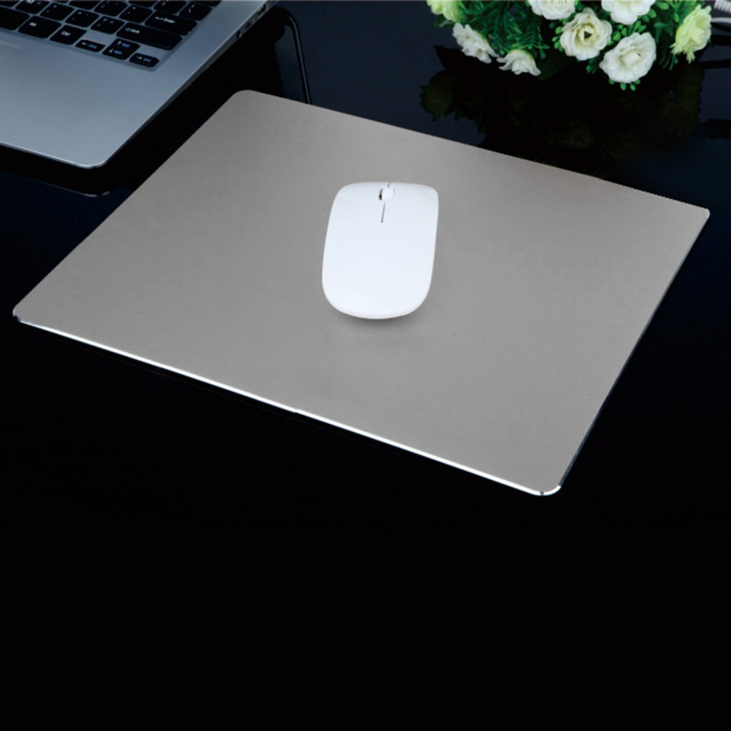 erfcxs Thin Double Aluminum Pad Smooth Metal Mat Non Rubber Base Edges ...