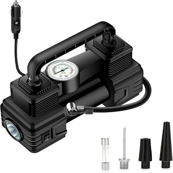 erfcxs Tire Inflator Portable Air Compressor Air For Bike Car Tires ...