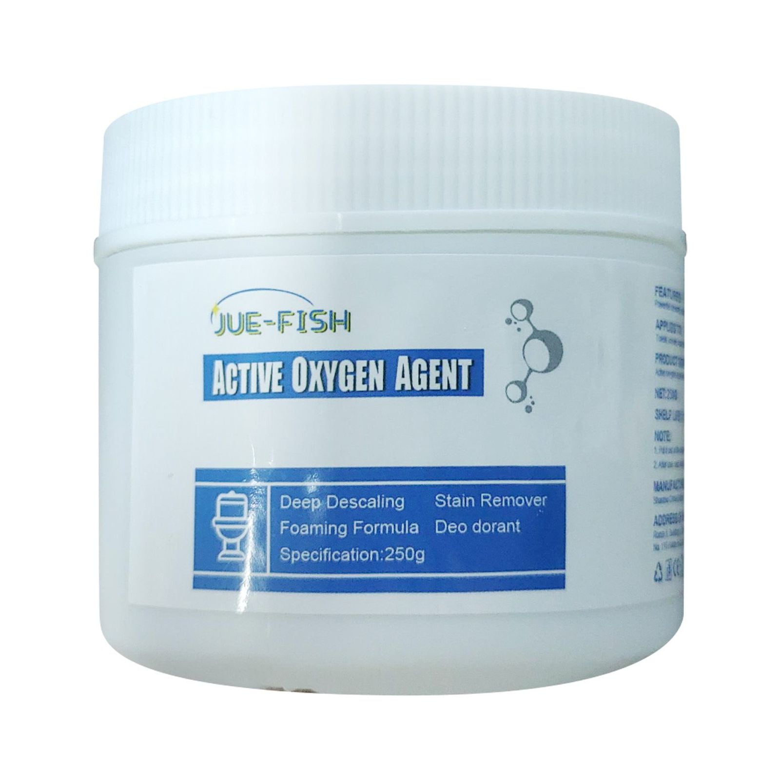 erfcxs Toilet Bowl Active Oxygen Agent Powerful Cleaning ...