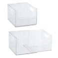 erfcxs Transparent Desktop Organizer Adjustable Book Storage Durable ...