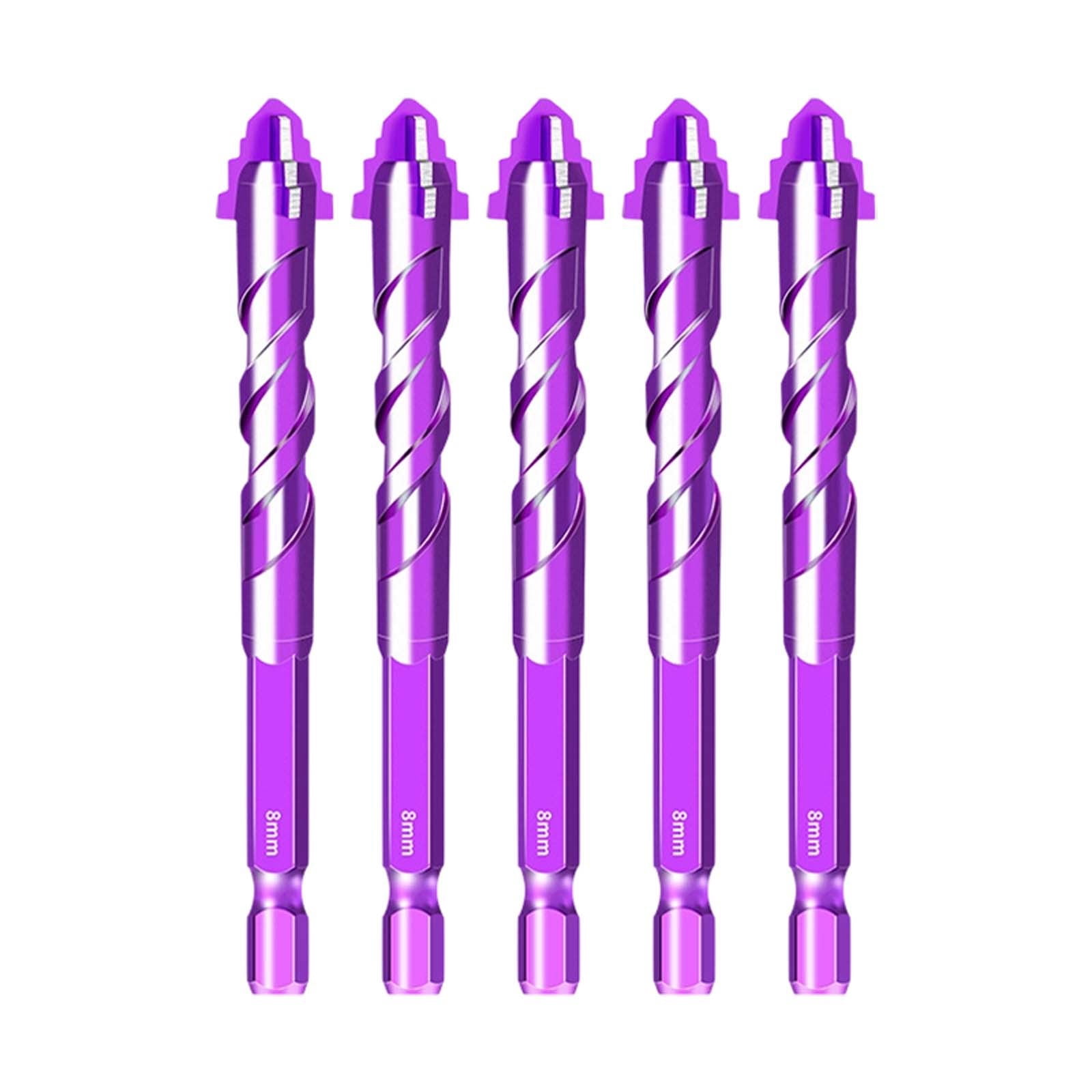 erfcxs Tungsten Carbide Drill Bits Heavy Duty Four Flute Step Design ...