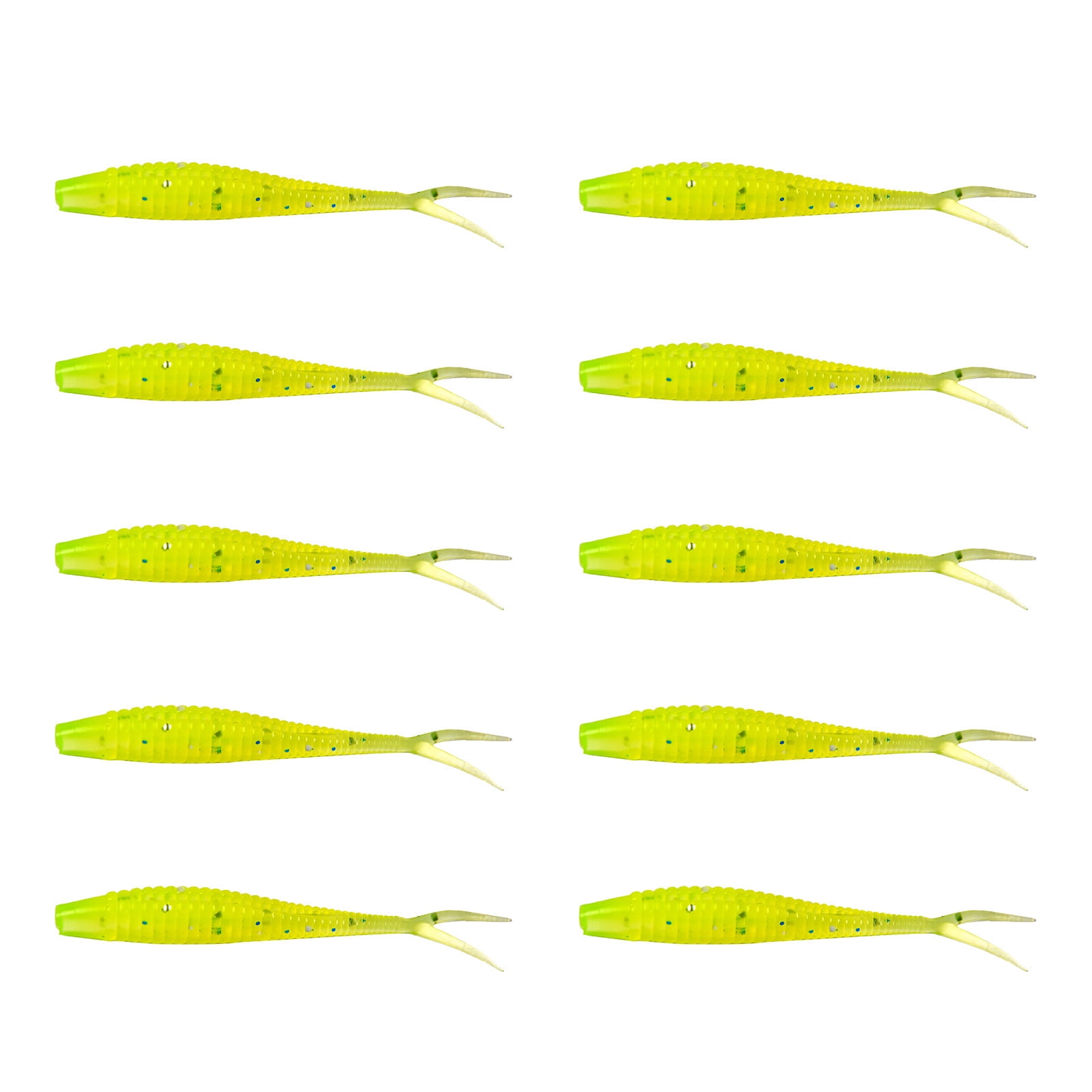 erfcxs Two Tone Tail Swimbaits 27 Inch Realistic Action Soft Fishing ...