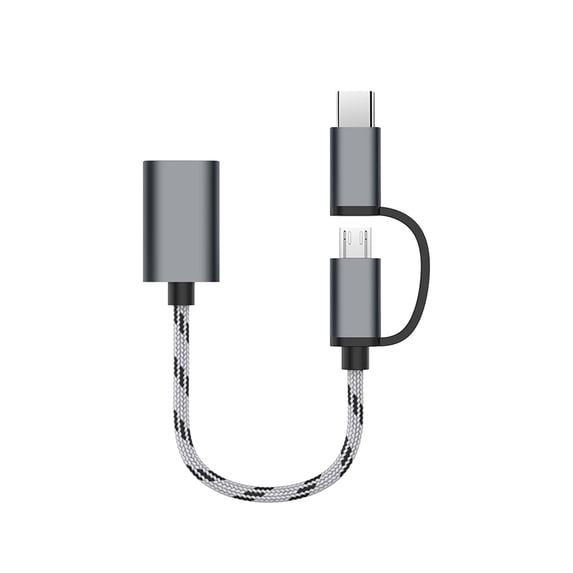 erfcxs USB C Adapter 2 in 1 Type C & Micro USB Cable to USB 3.0 Adapter ...