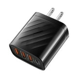 erfcxs USB+C Wall Mount Phone Charger Portable Fast Charger For Smart ...