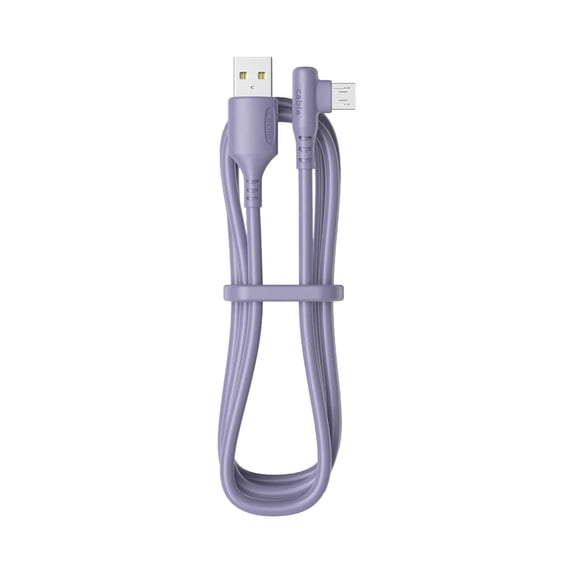 erfcxs USB Cable Right Angle 90° Elbow Liquid Micro USB 3A Fast ...