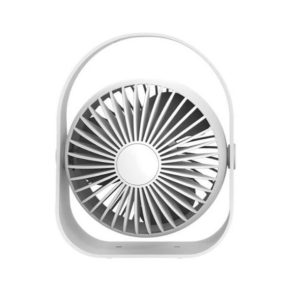 erfcxs USB Desktop Small Fan Mini Rechargeable Silent Dormitory ...