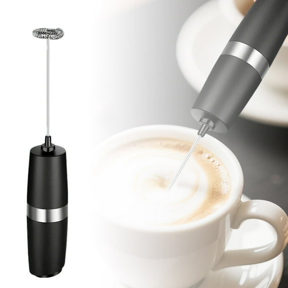 erfcxs USB Rechargeable Handheld Milk Frother with LCD Display ...