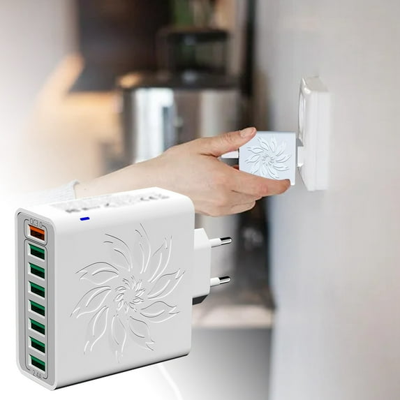 erfcxs "Universal Fast Charging Home Charger 2 USB Ports 30W Power ...