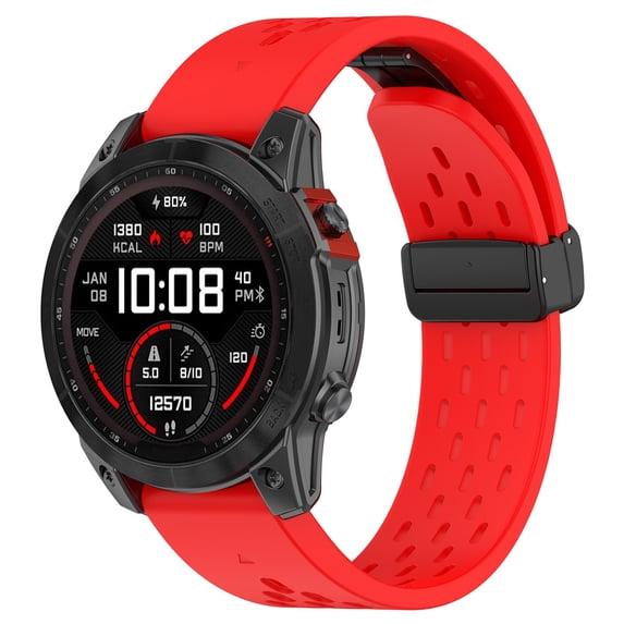 erfcxs Universal Quick Release Watch Band with Breathable Perforated ...
