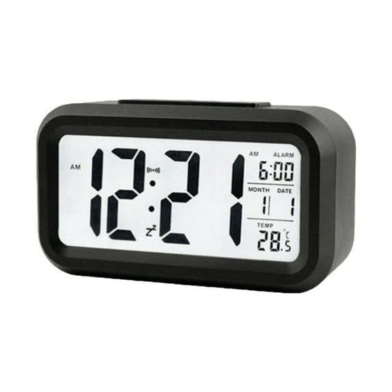 erfcxs Upgraded Digital Alarm Clock with Large Display Temperature ...