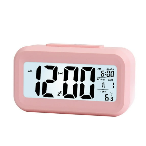 erfcxs Upgraded Digital Alarm Clock with Large Display Temperature ...