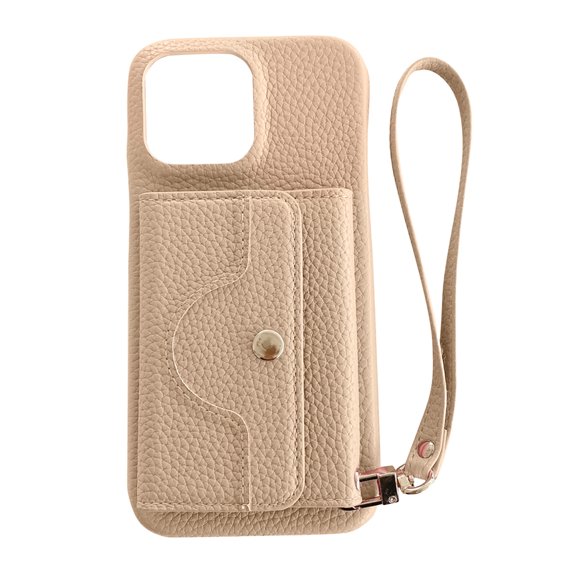 erfcxs Wallet Leather Card Holder & Hidden Makeup Wallet Phone ...