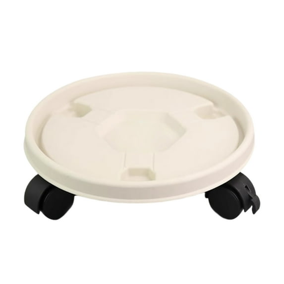 erfcxs With Wheels Indoor Outdoor Round Potted Mover Caddy With Wheels ...