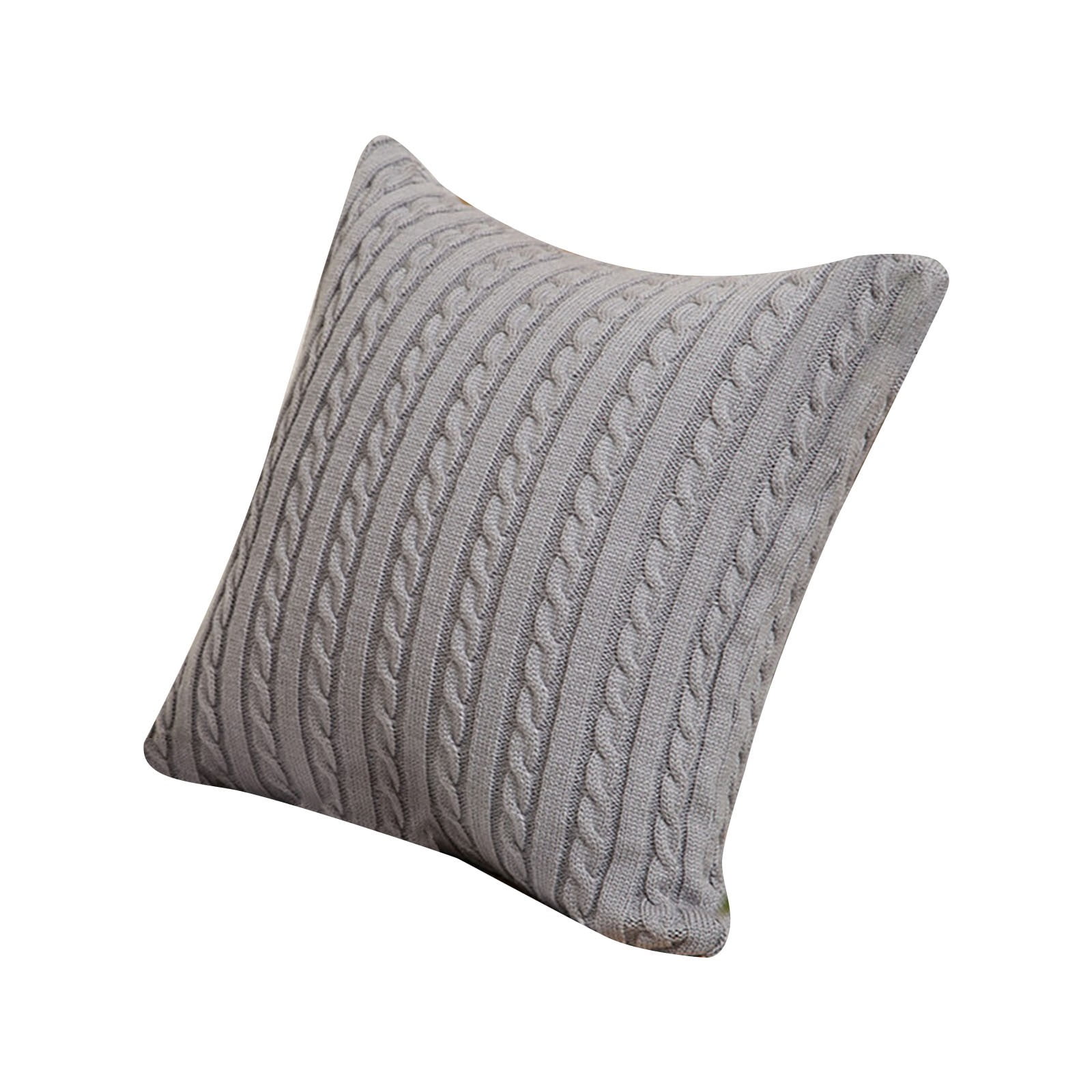 erfcxs Winter Pillowcase Acrylic Knitted Pillowcase 17.7"x17.7" Fashion ...