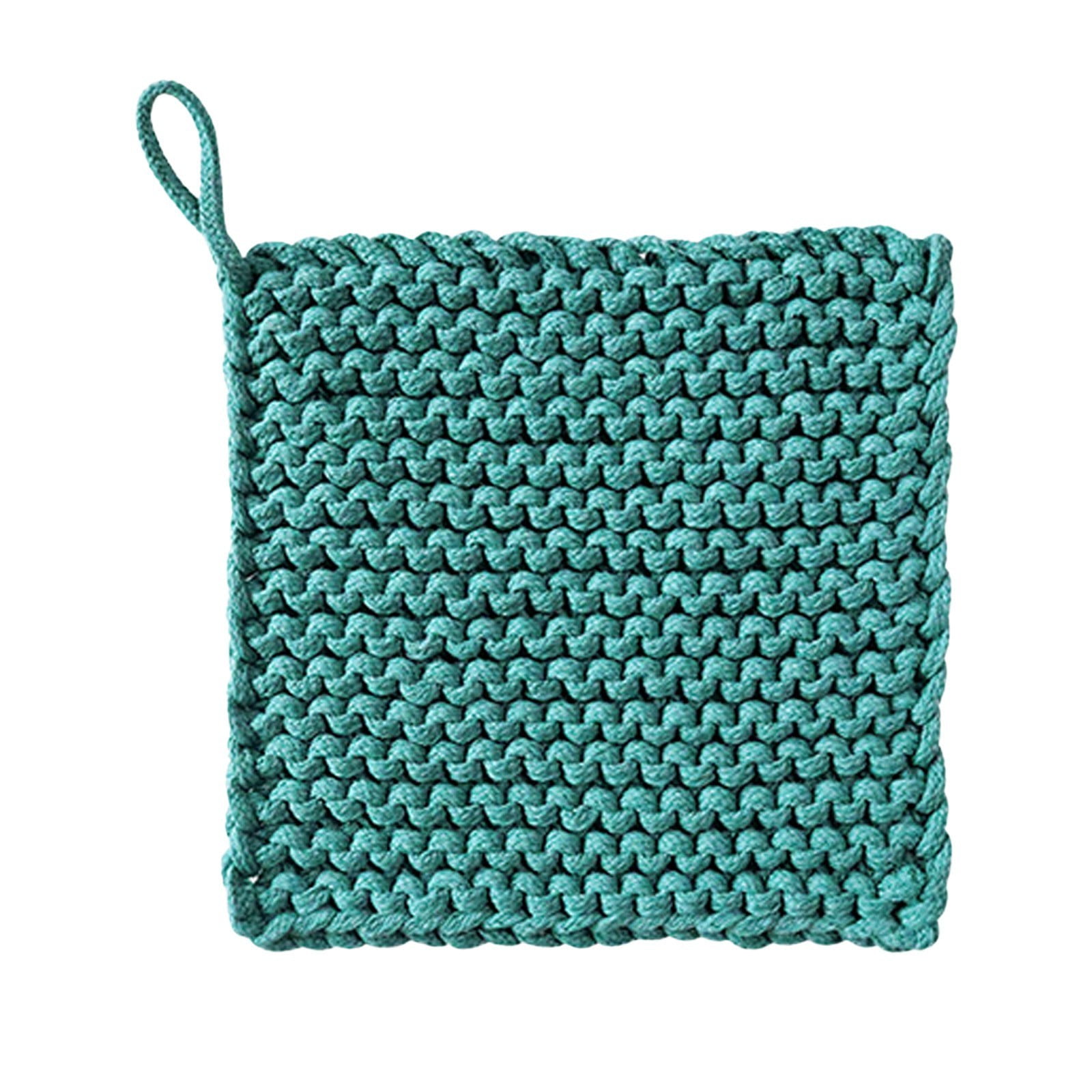 erfcxs Woven Insulation Mats Tableware Home Kitchen Dining Mats Square ...