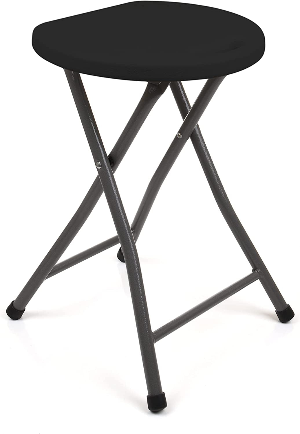 erfhjkm Mintra Metal Folding Stools Heavy-Duty Backless Portable Chairs ...