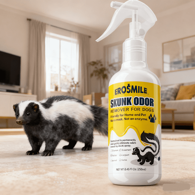 erosmile Skunk Odor Remover For Dogs,Removing Skunk Smell From House ...