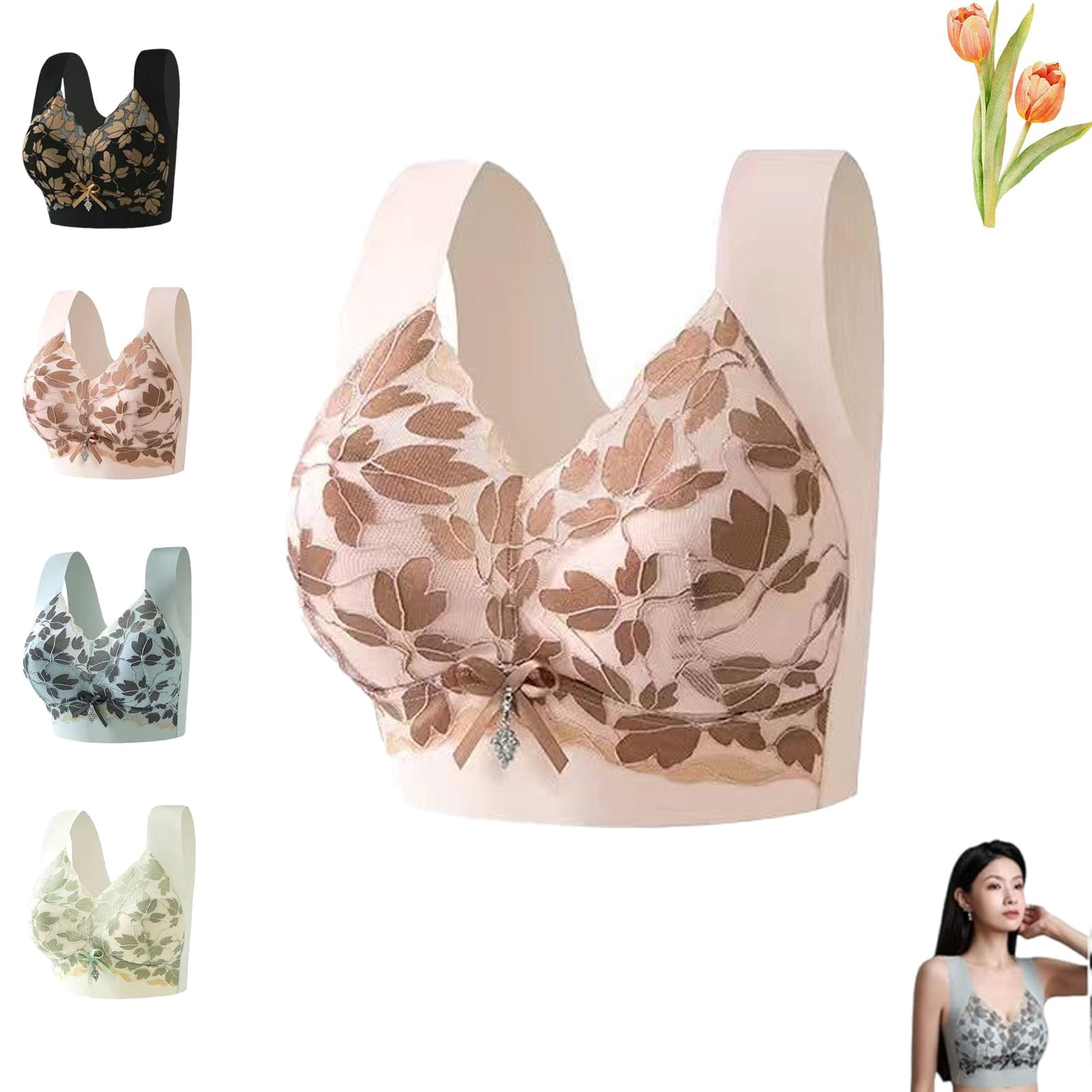 ersatile Comfy Lift & Flex Wireless Bra,Lifting Anti-Sagging Push up ...