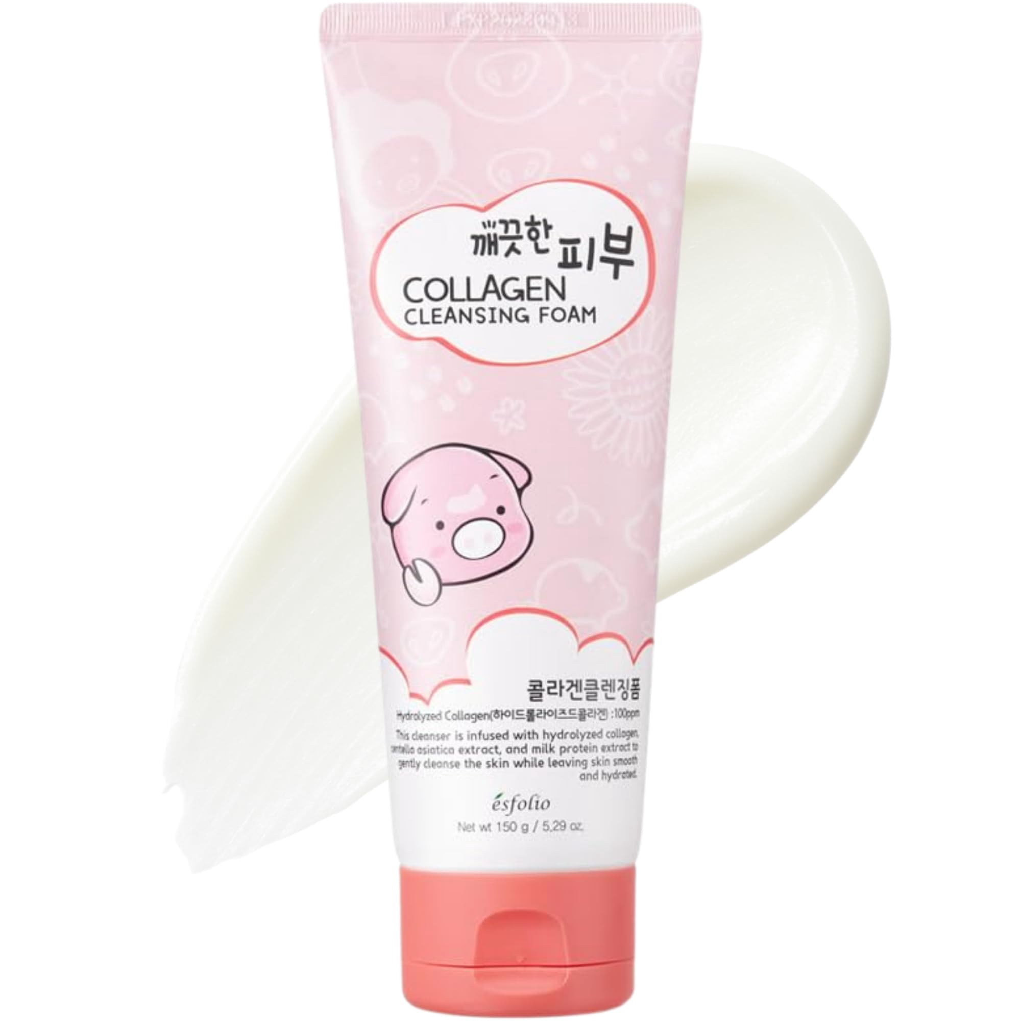 esfolio Collagen Cleansing Foam SAF21 - Hydrating Face Wash Cleansing ...