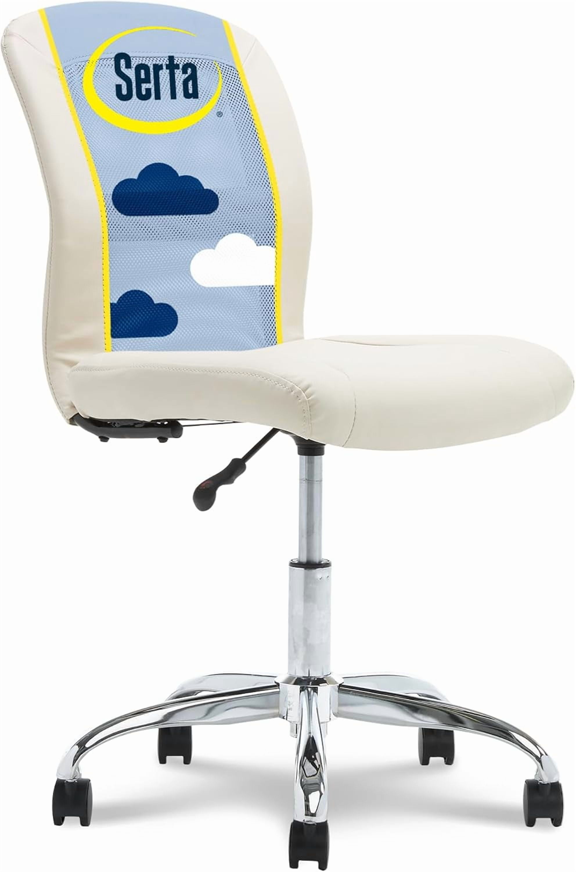 **essential armless taskchair, small desk chairs with wheels ...