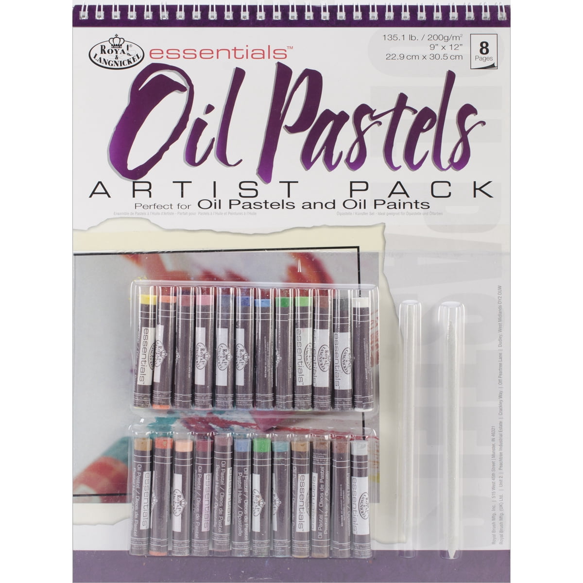 Royal & Langnickel(R) essentials(TM) Artist Pack-Oil Pastels - Walmart.com