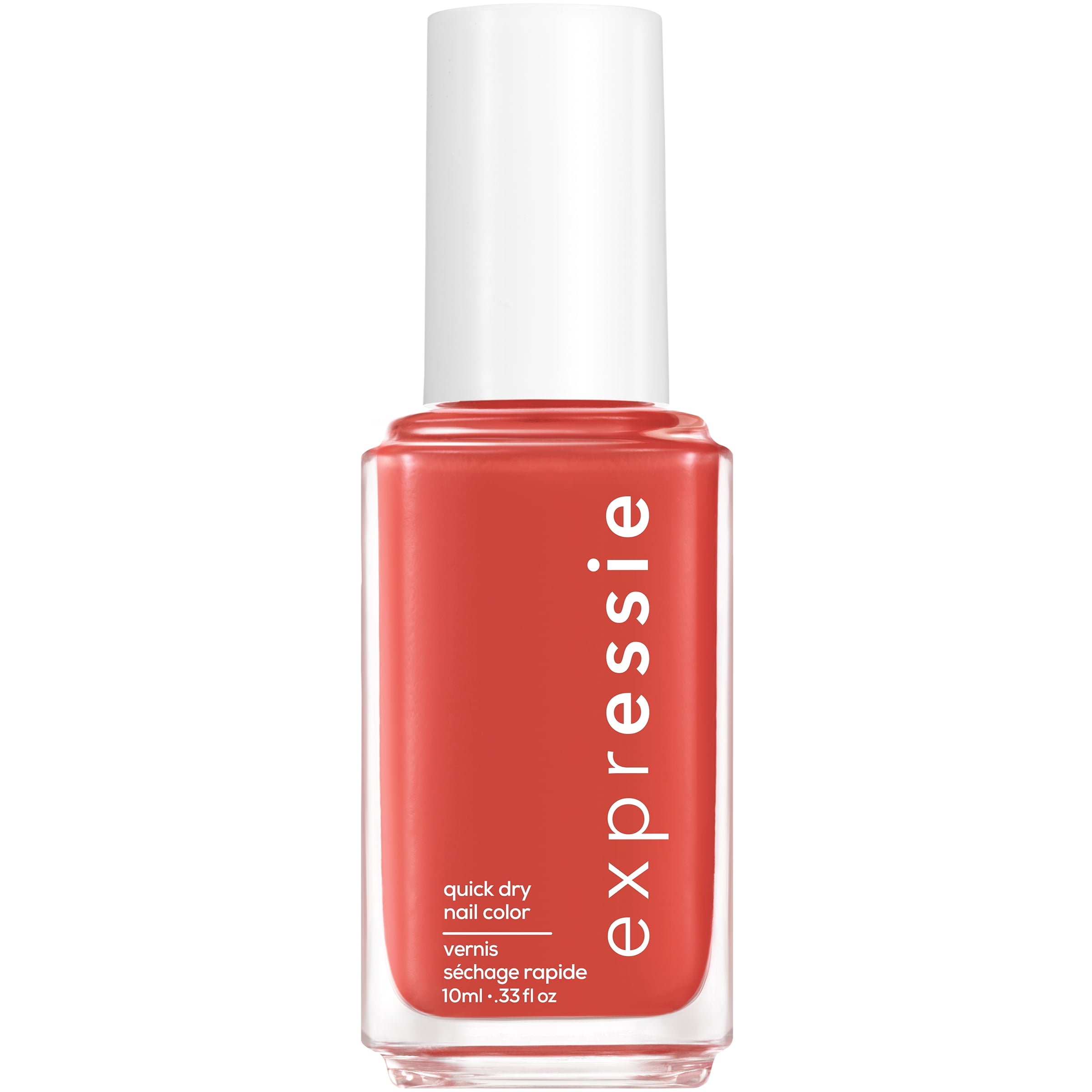 essie Expressie Quick Dry Vegan Nail Polish, Brick Red, 0.33 fl oz ...