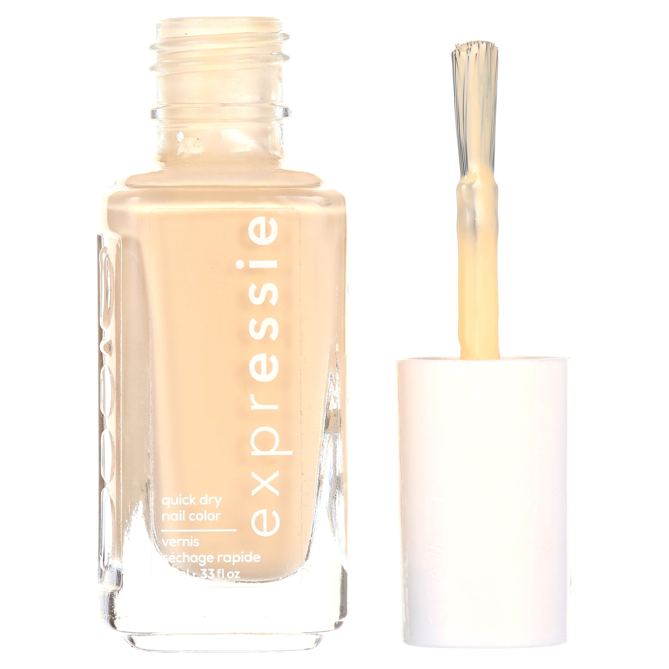 essie expressie quick-dry nail polish, soft yellow nail polish, busy ...