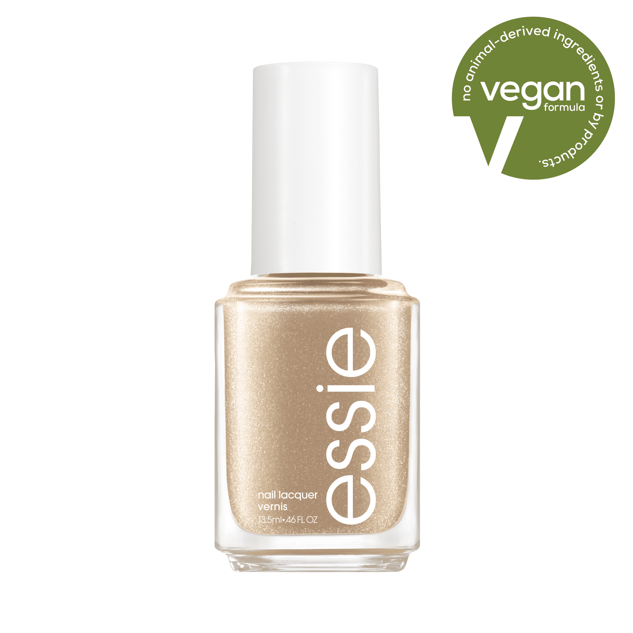 Essie Salon Longwear Glossy Nail Polish, Good As Gold Metallic, 0.46 fl ...