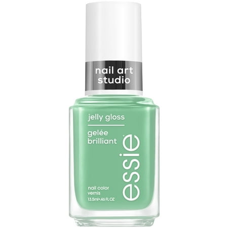 essie Jelly Gloss Nail Polish, Sheer Green Cactus Jelly, Vegan, 0.46 Fl ...