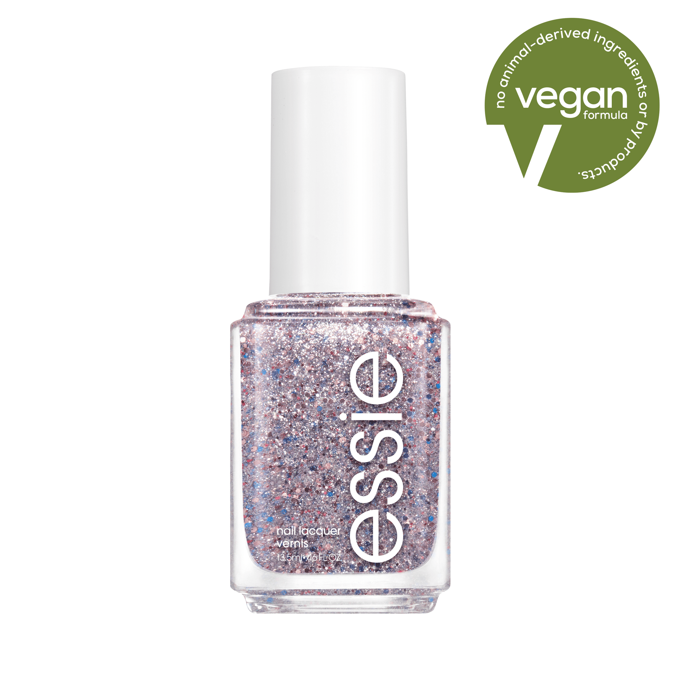 essie Nail Polish, Congrats, Opalescent Glitter, 0.46 fl oz Bottle ...