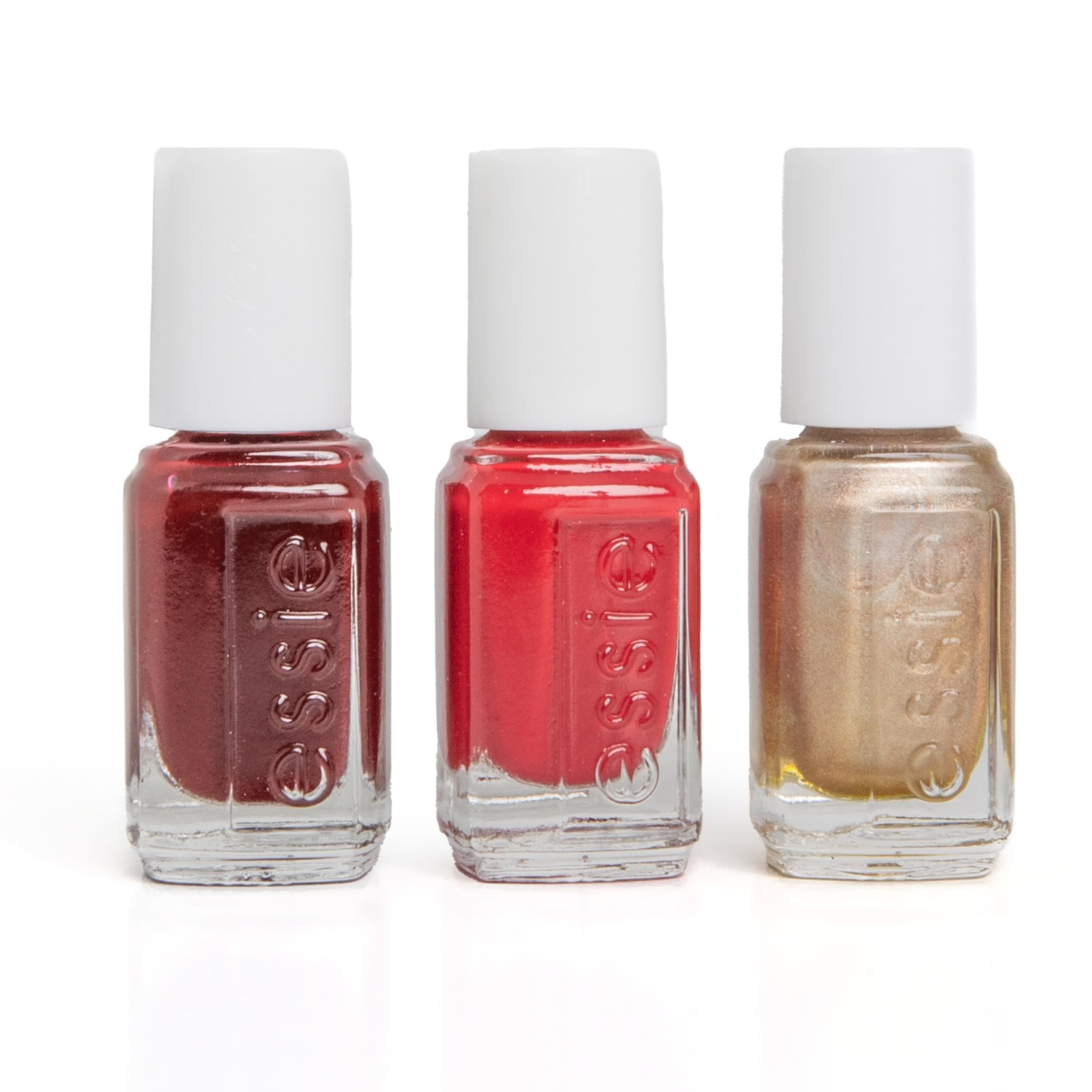 essie Nail Polish, 8-Free Vegan, 3 Piece Holiday Nail Polish Set, 1 Kit - Walmart.com