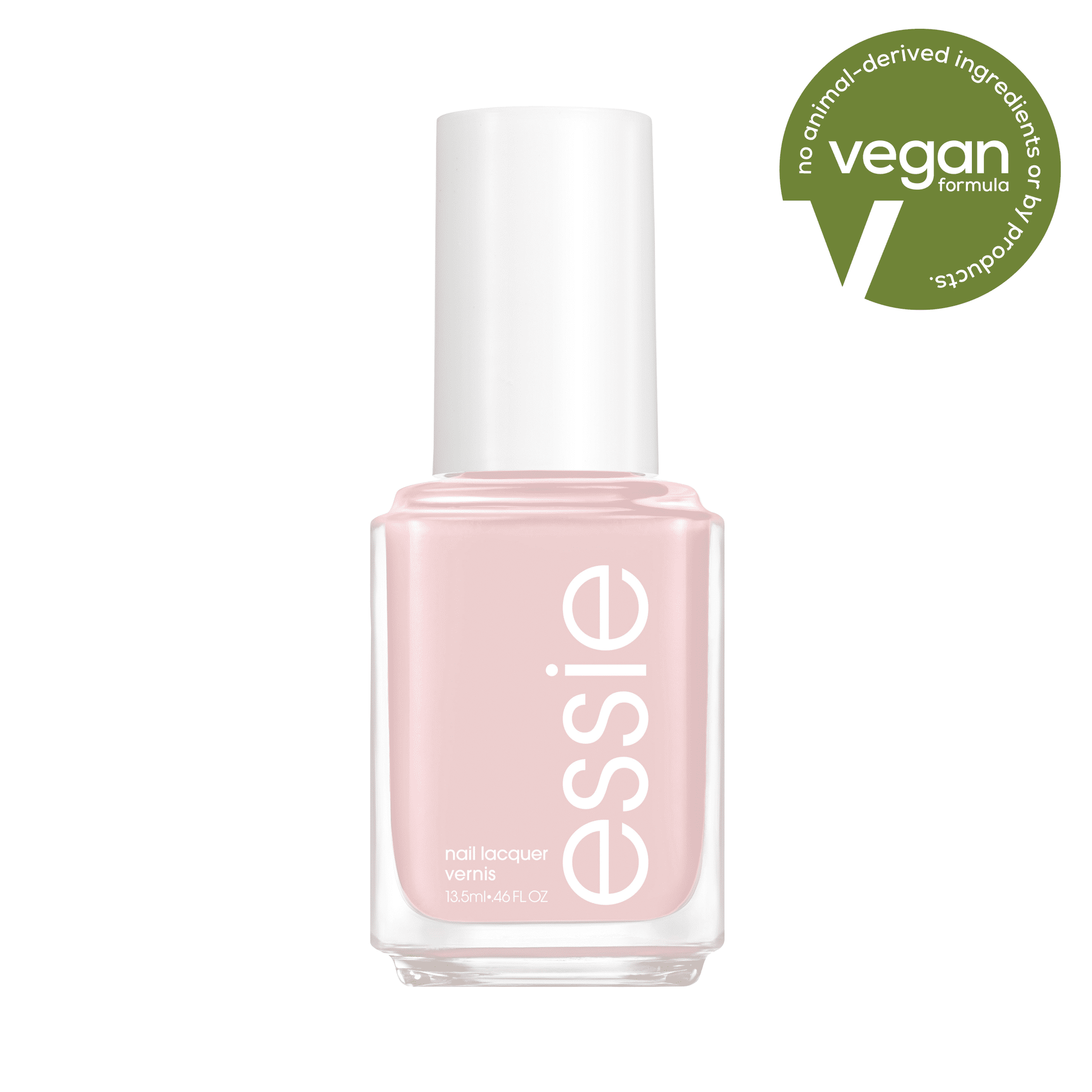 essie Vegan Nail Polish, Mind Full Meditation, Apricot Beige, 0.46 fl ...