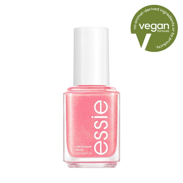 essie Nail Polish, Spring Fling, pink shimmer, 0.46 fl oz Bottle ...