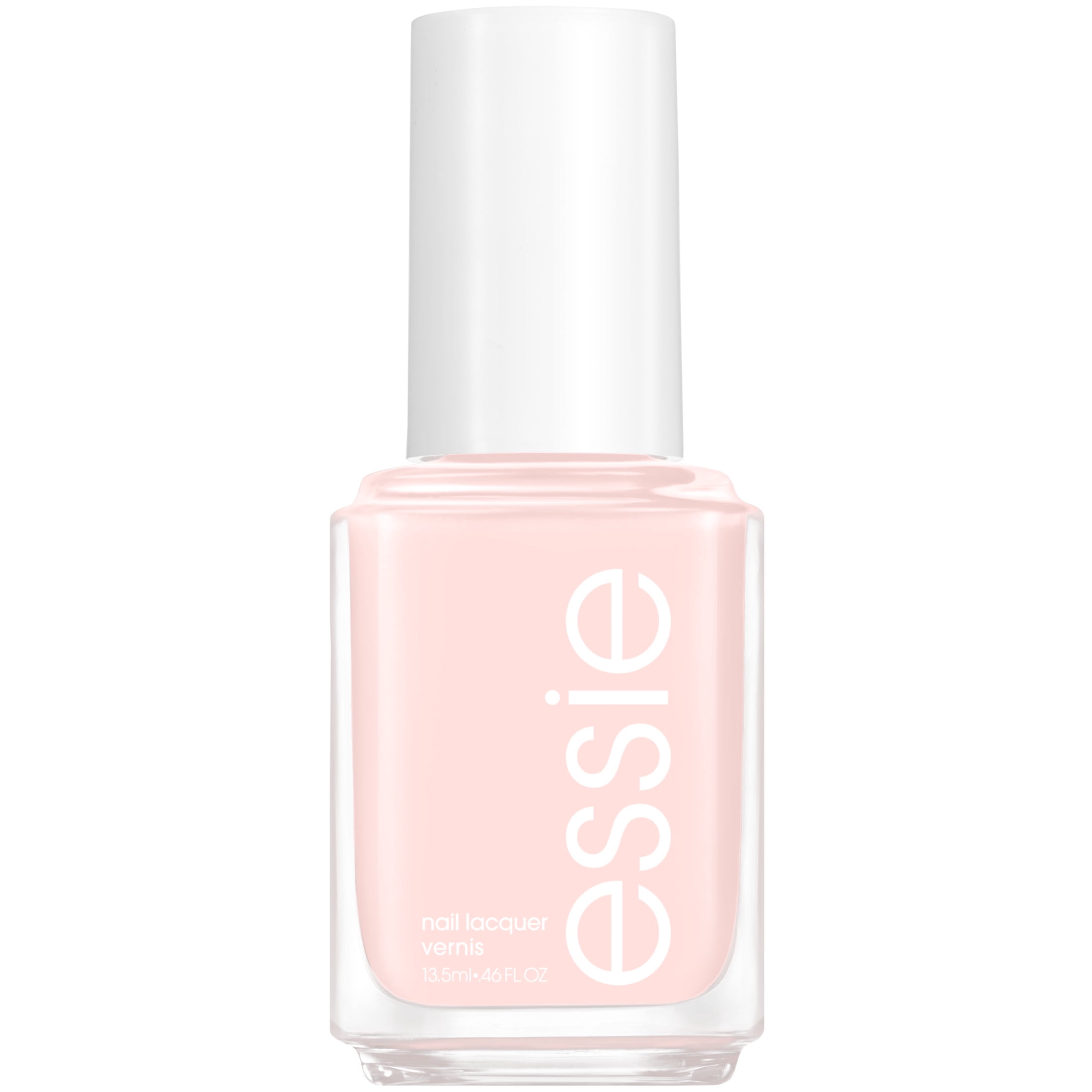 essie Vegan Nail Polish, Salon Quality, Sheer Pale Pink, Mademoiselle ...