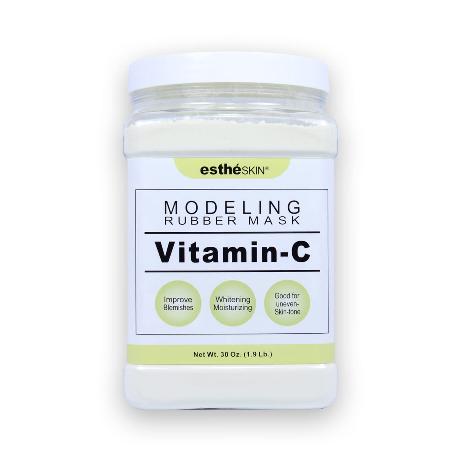 estheSKIN Peel Off Type Modeling Rubber Mask Powder Jar for Facial Skin ...